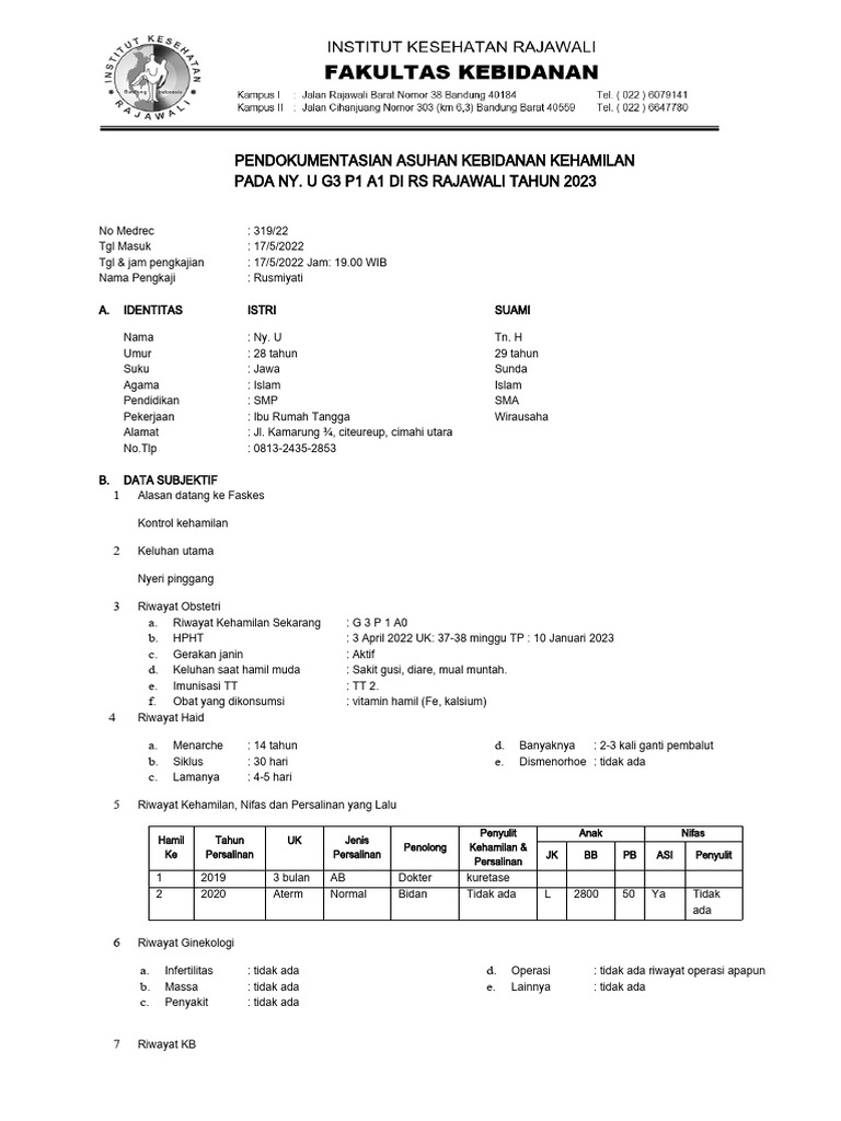 Soap Manajemen Anc | PDF