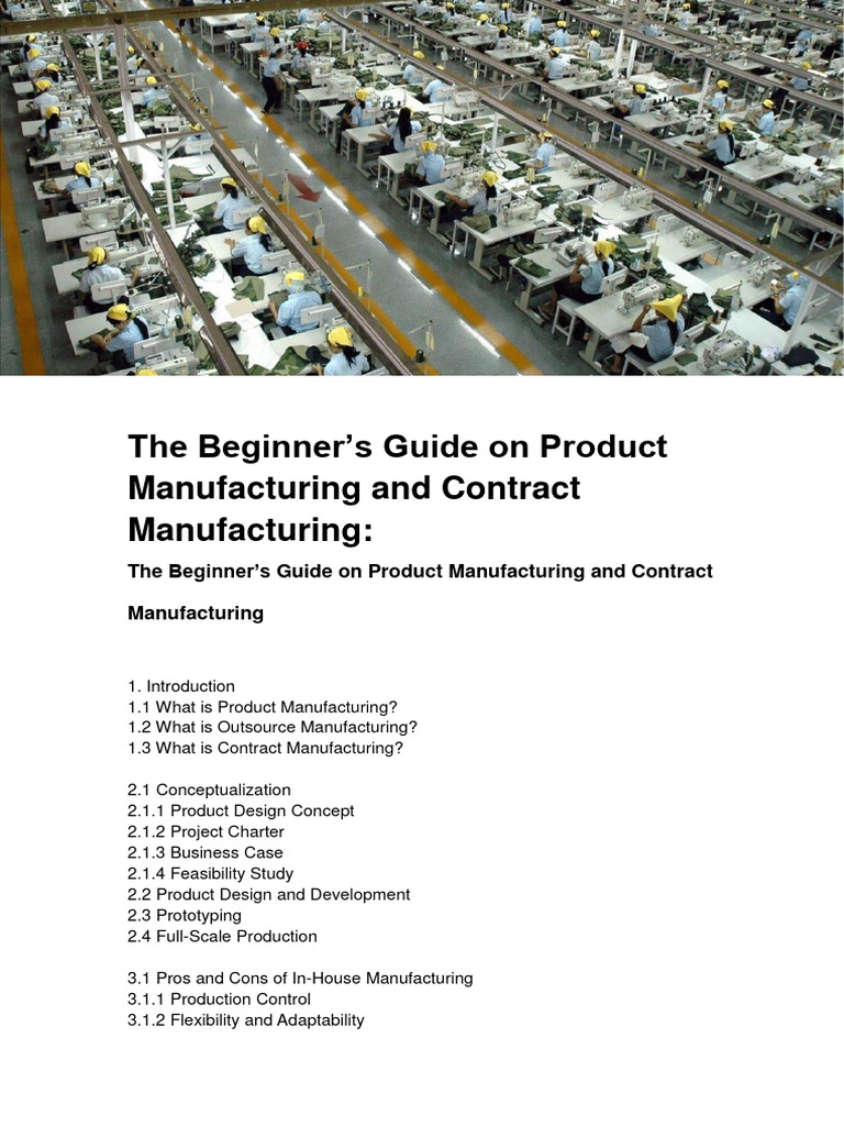 How To Manufacturing | PDF