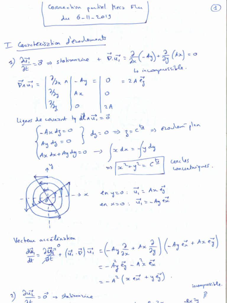 Partiel Hydro 19 Corr | PDF