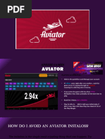 Aviator Strategy Advanced PDF | PDF