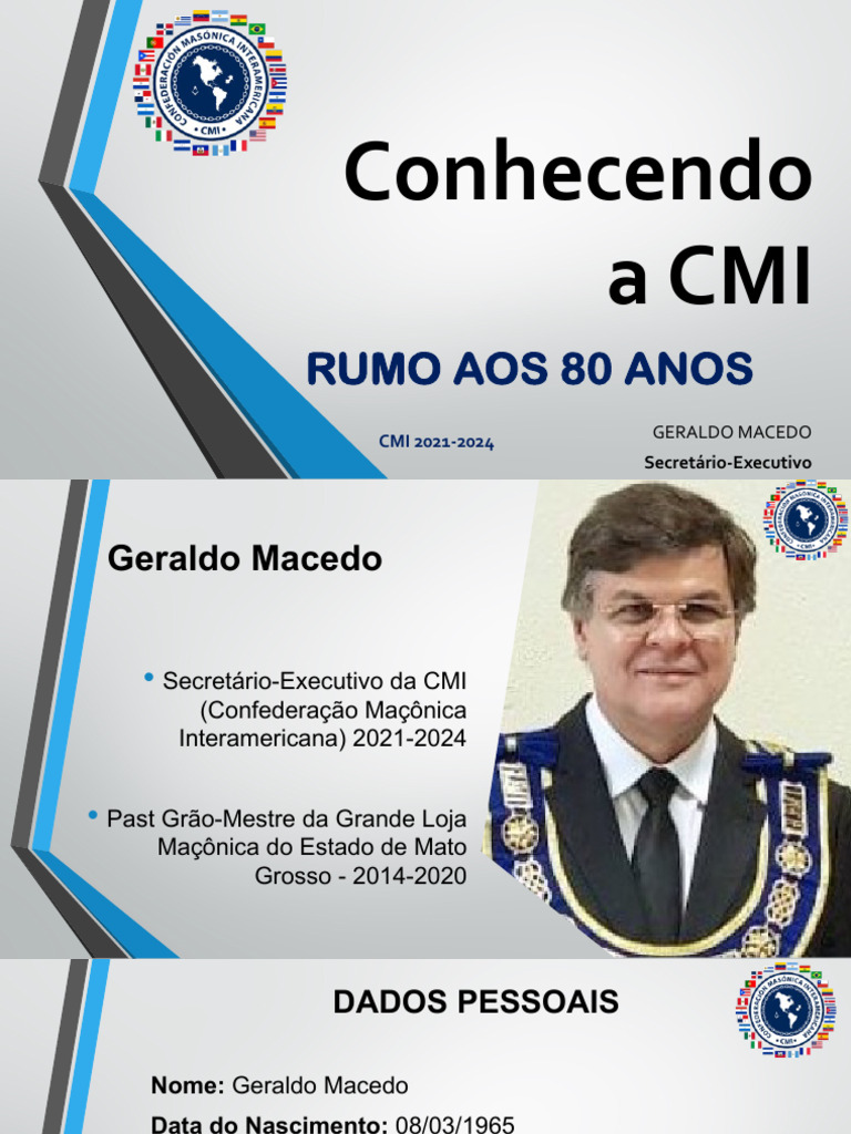 Conhecento A CMI - Geraldo Macedo | PDF
