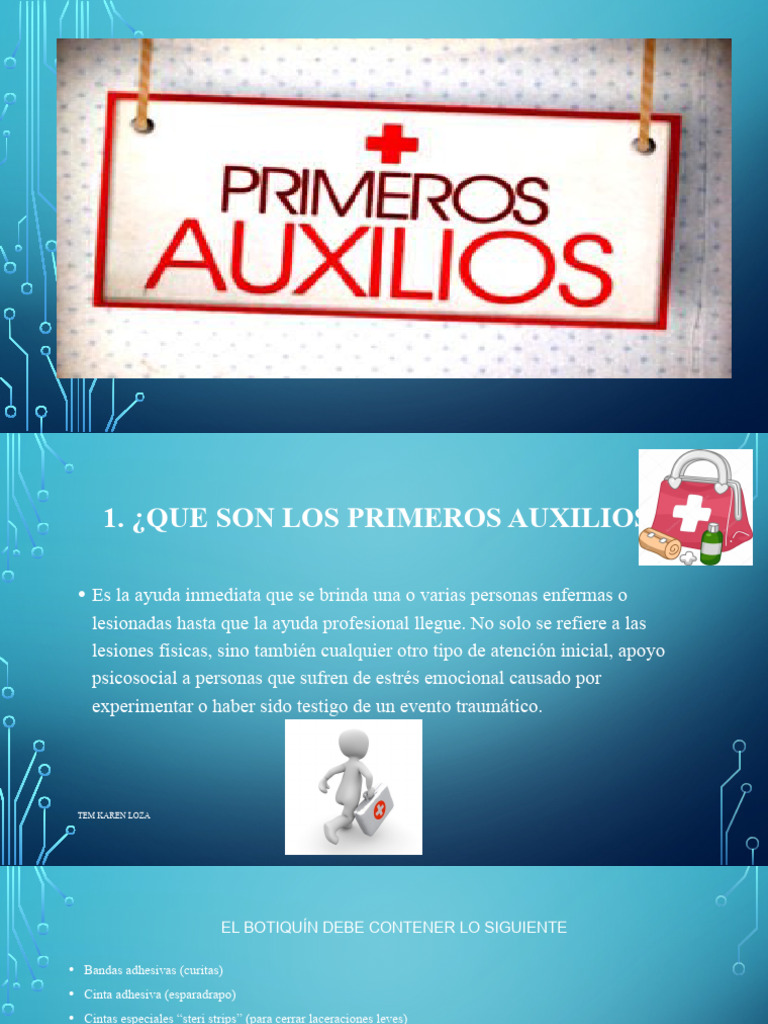 Primeros Auxilios Basicos | PDF | Herida | Quemar