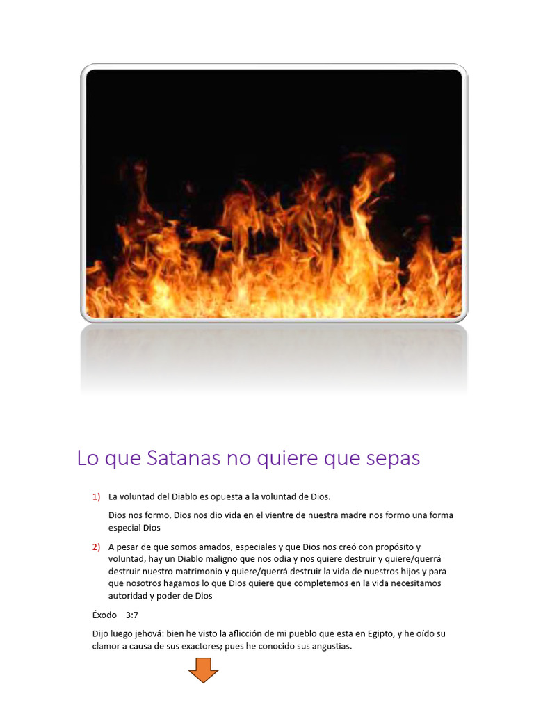Lo Que Satanas No Quiere Que Sepas | PDF