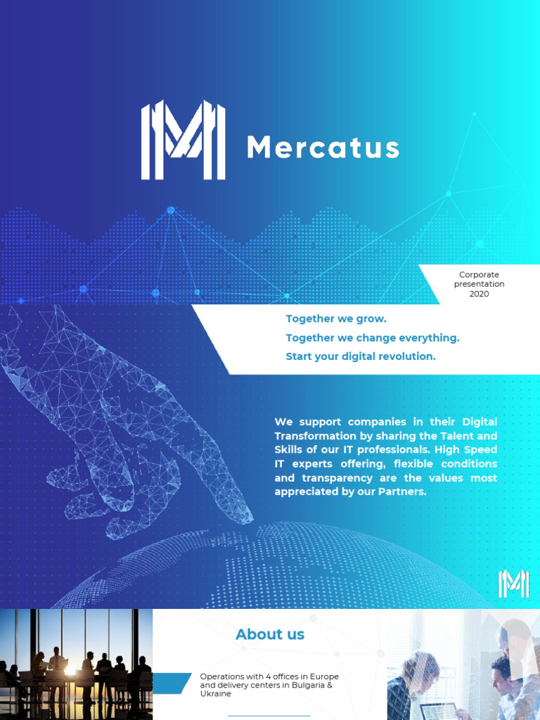 Mercatus Presentation | PDF | Career & Growth | Computers