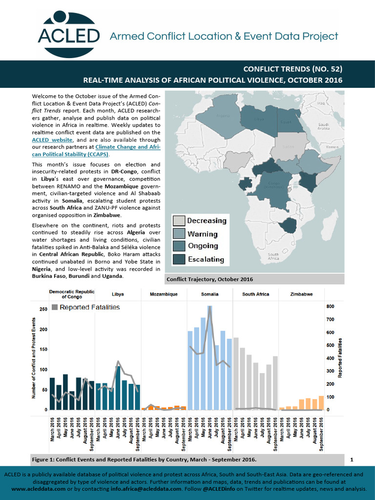 ACLED_Conflict-Trends-Report-No.52-October-2016 | PDF