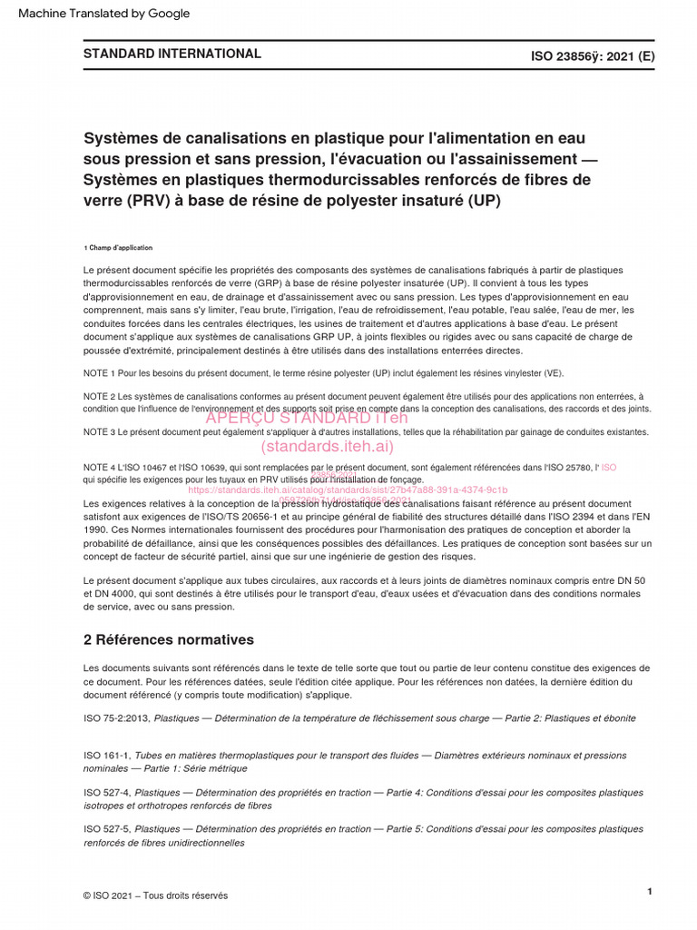 Bs en 442-1 FR - Part8 | PDF | Plastique | Polyester