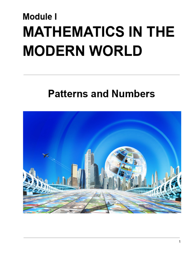 1 - Nature of Mathematics Part 1 | PDF