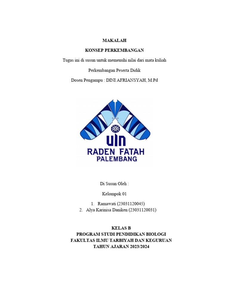 Makalah PPD Kel. 01 | PDF