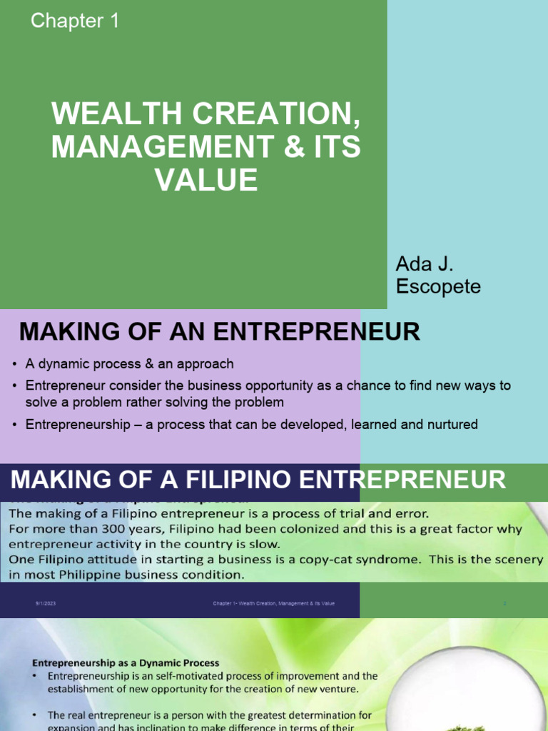 chapter1 entrep1 | PDF