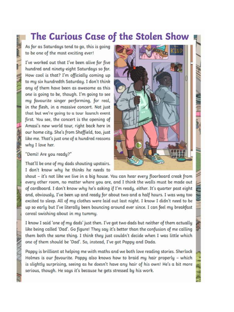 The Curious Case of the Stolen Show | PDF