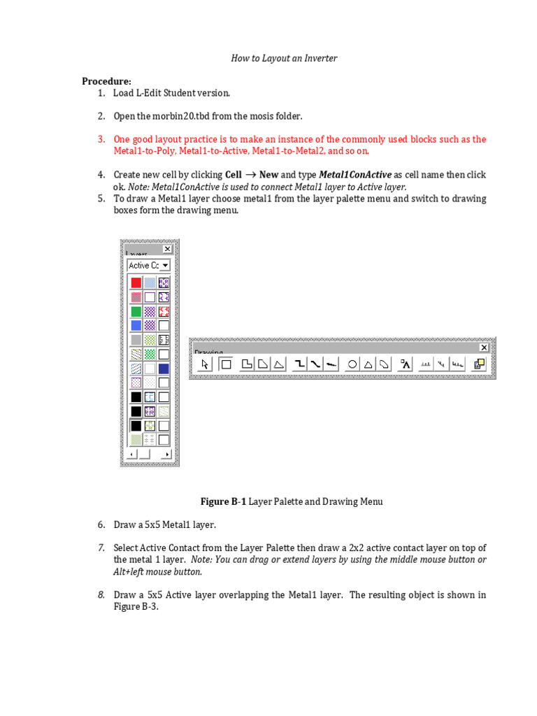 Layout L-Edit | PDF