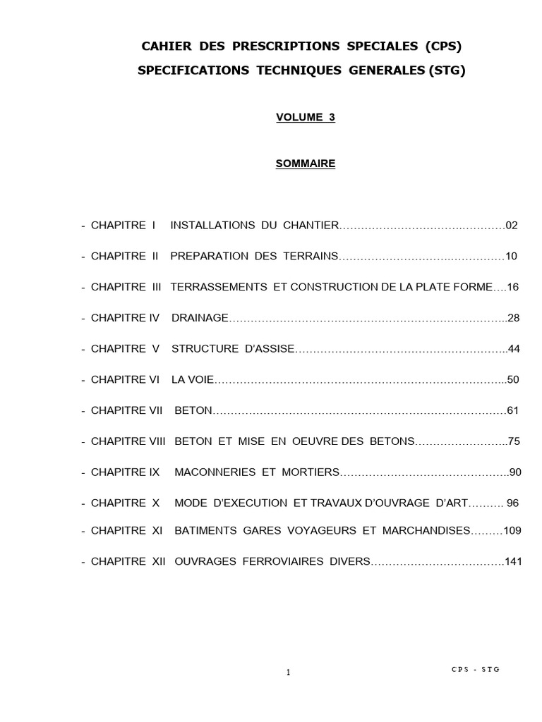 V3 CPS-STG | PDF | Ingénierie civile | Ingénierie