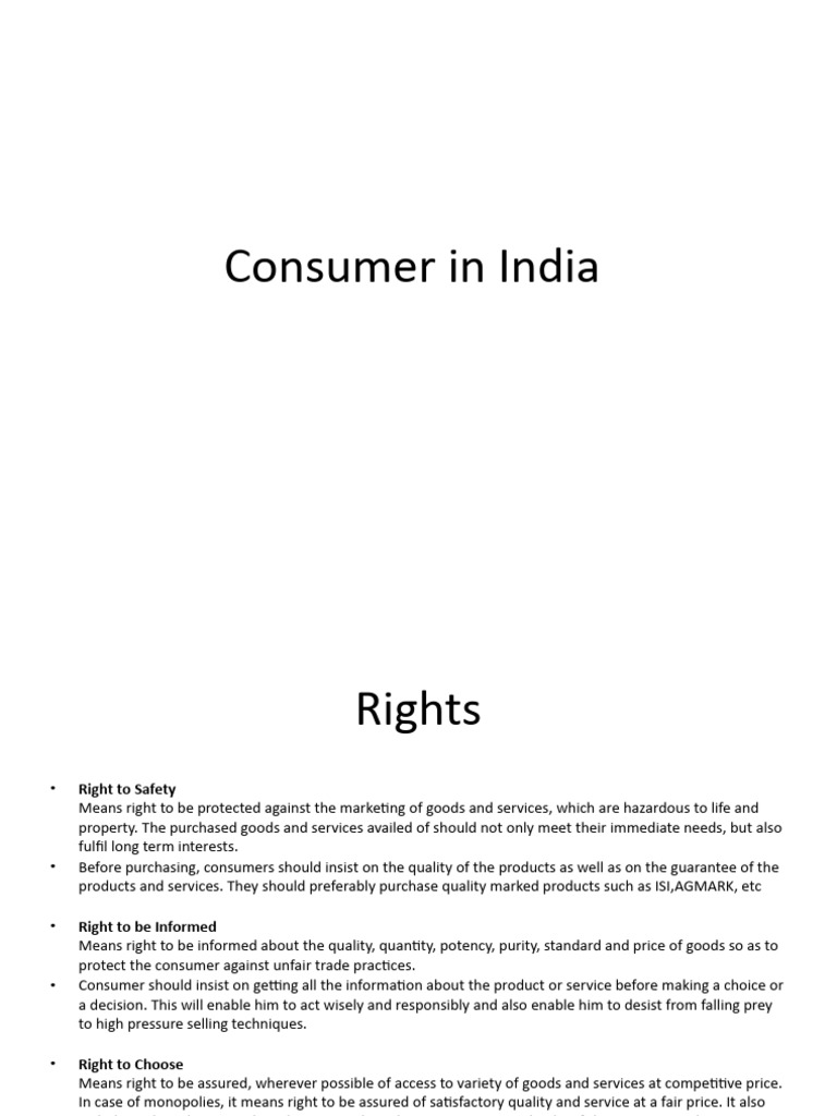 Consumer in India | PDF