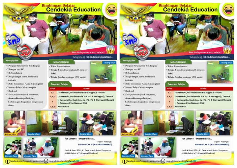 Flyer Bimbel A5 2023 | PDF