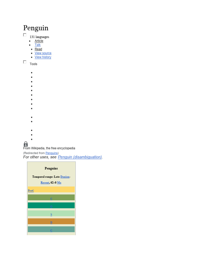 Penguin | PDF