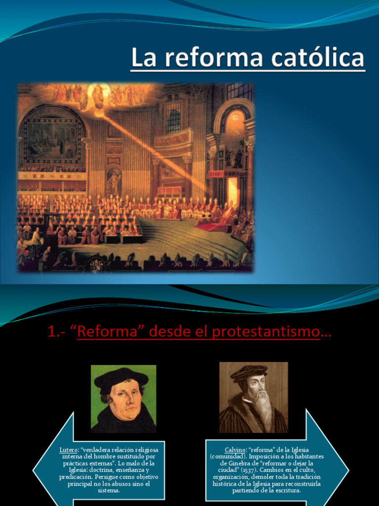 10 La Reforma Catolica | PDF | Justificación (teología) | Iglesia Católica