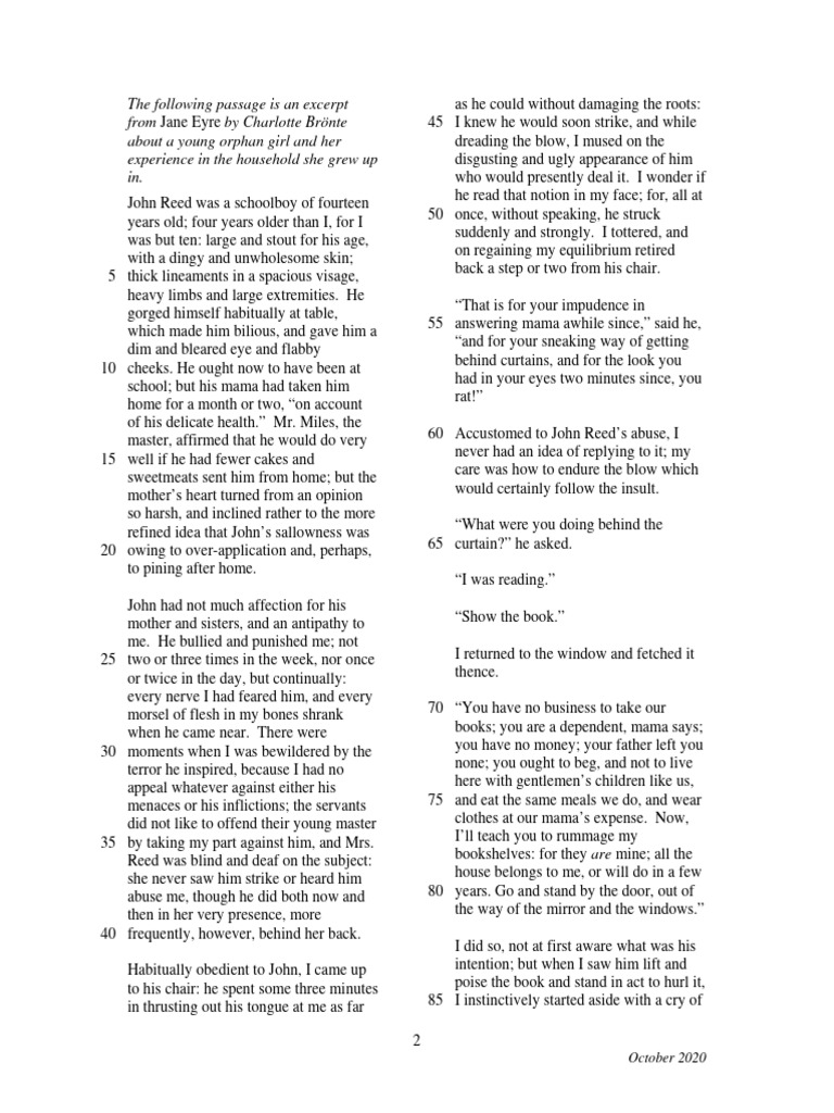 Reading With Answers | PDF