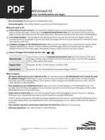 MP Withdrawal and Surrender Form - Final | PDF | Insurance | Life Insurance