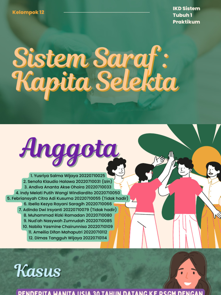 K 12 - P Sistem Saraf Kapita Selekta | PDF
