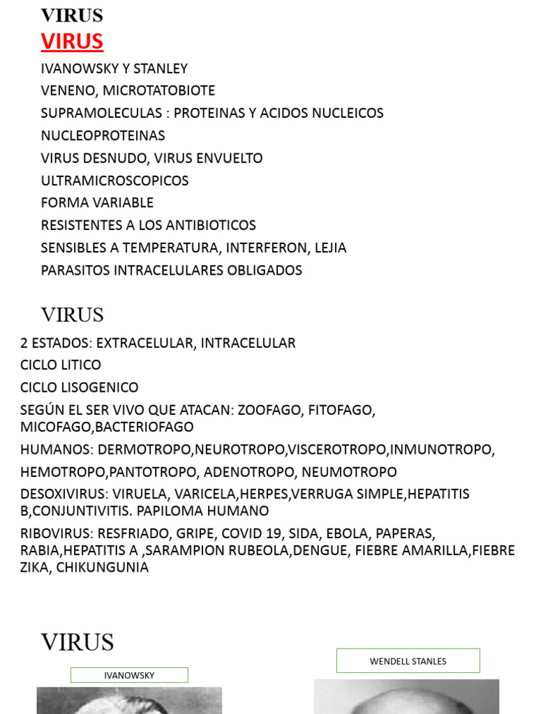Semana 6 - Virus | PDF | Virus | Medicina CLINICA