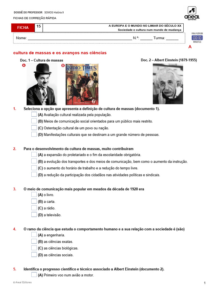Ae Sh9 Ficha Correcao Rapida 15 Pdf