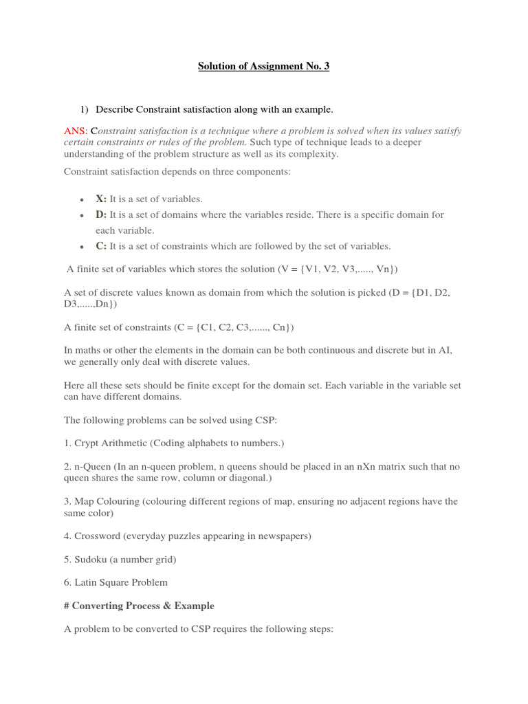 Assignment - 3 Solution | PDF | Theoretical Computer Science | Mathematical Relations