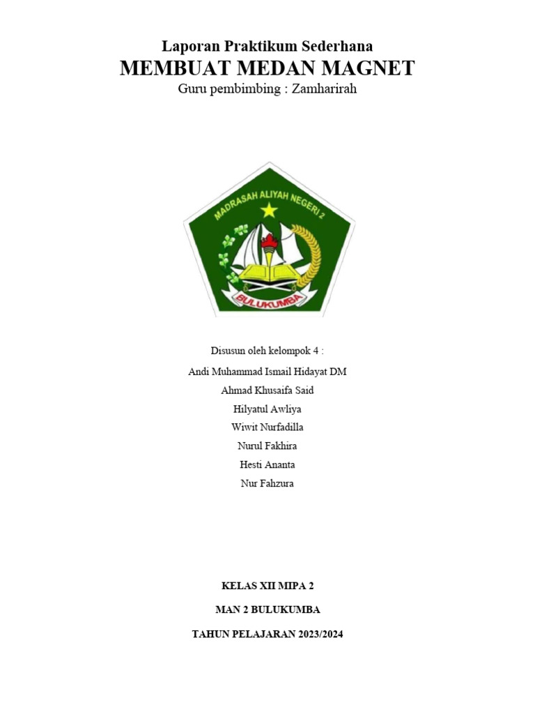 Laporan Hasil Pengamatan Pdf
