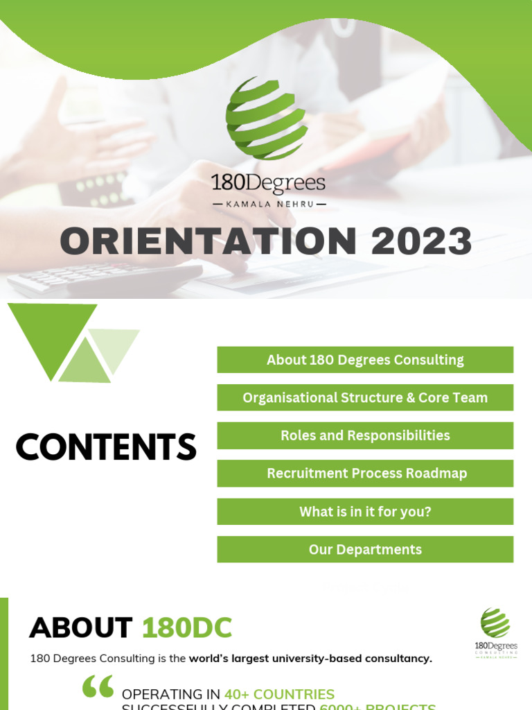 180DC KN Orientation Presentation-1 | PDF