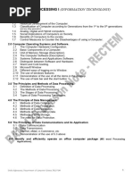 Ict Lecture Notes | PDF