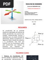 Modelado 3D de Tornillo en SolidWorks | PDF | Sistema coordinado ...