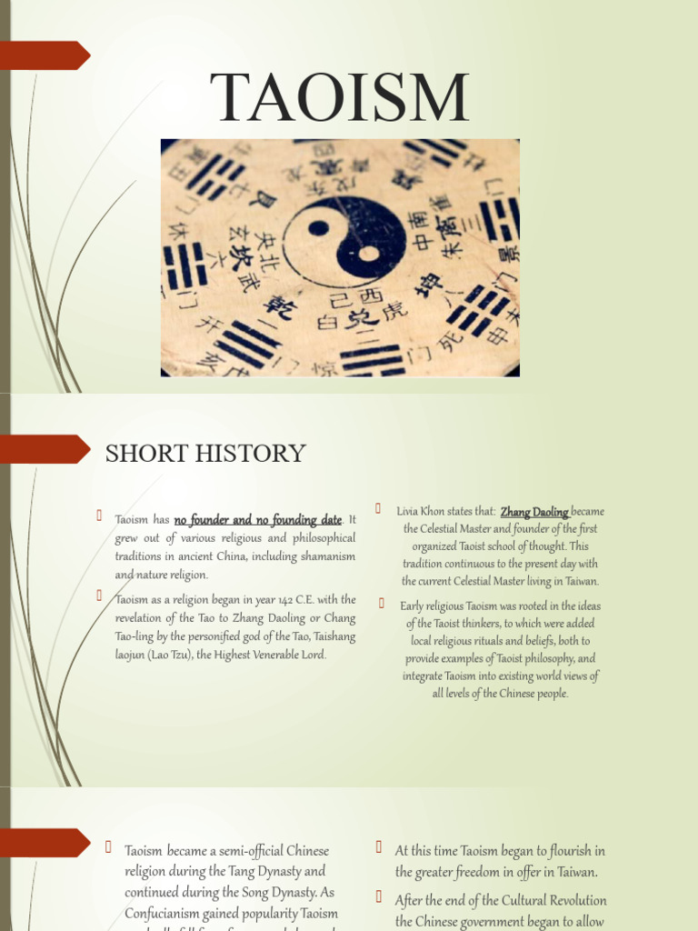 Brief History of Taoism | PDF | Tao Te Ching | Tao