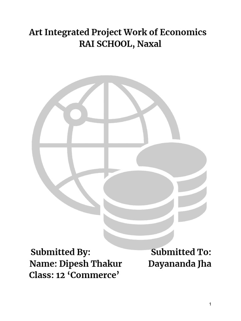 Economics Project | PDF