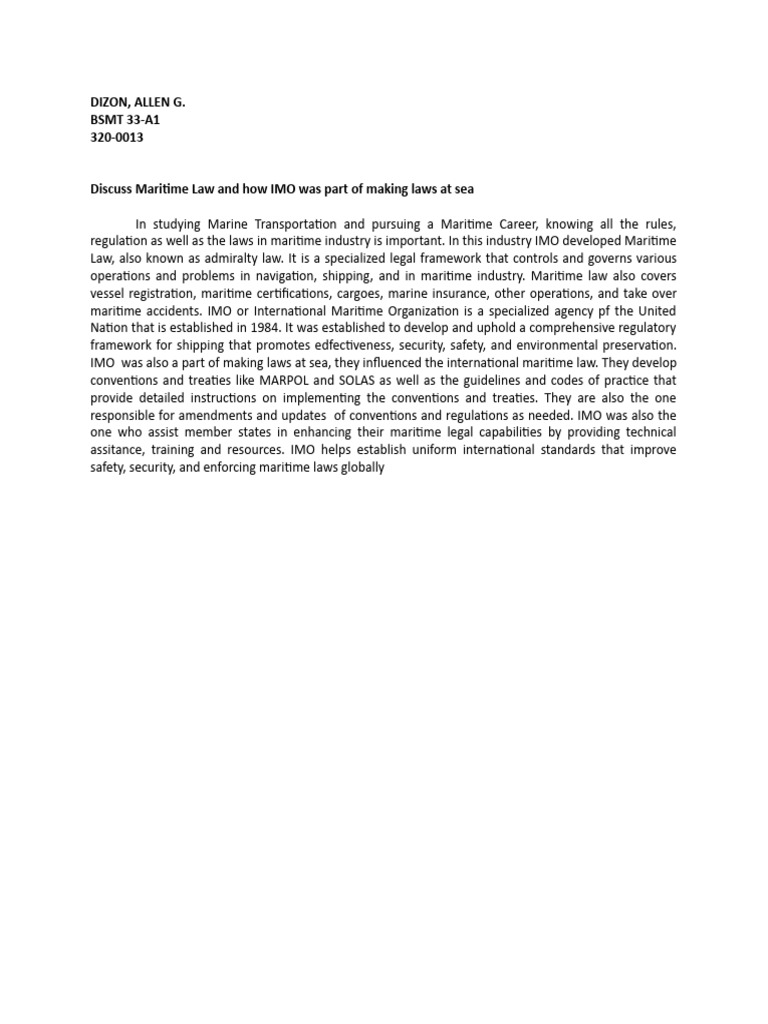 Dizon, Allen Qz1 | PDF | Social Science | Law