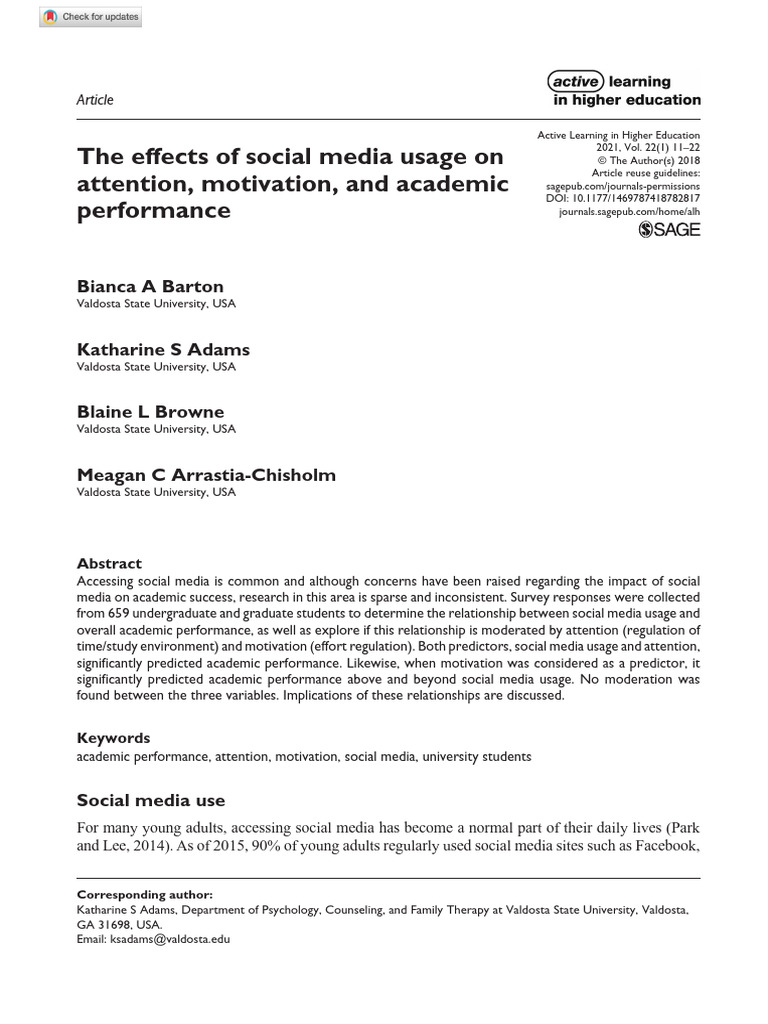 Barton, Bianca | Download Free PDF | Linear Regression | Social Media