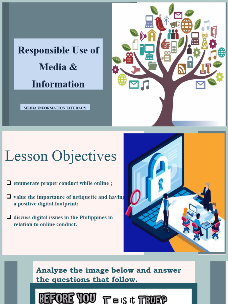 Responsible Use of Media | PDF