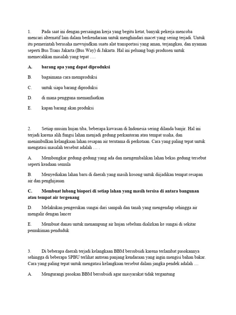 Soal PTS Kelas X 2023 New | PDF