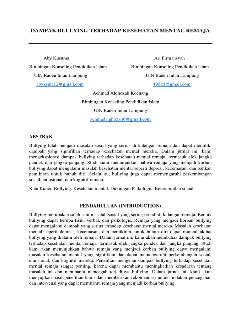 KEL 10 - Seminar BK Anak Dan Remaja | PDF