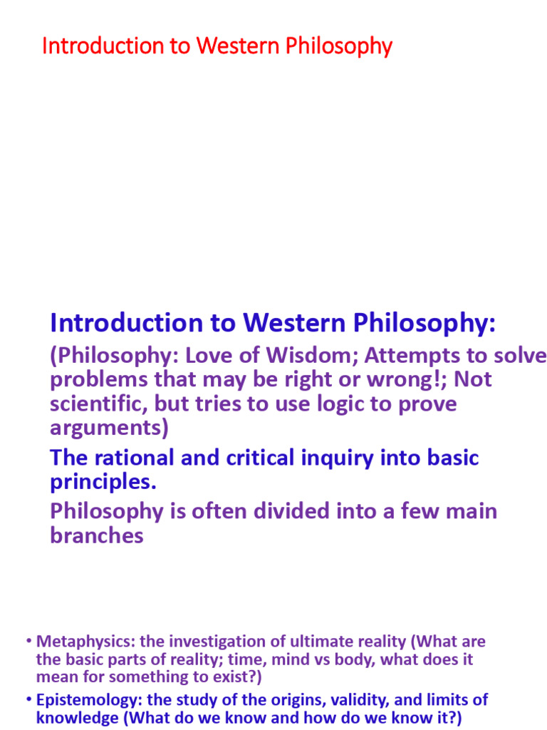 IKS-2-Intro-to-Western Philosophy | PDF
