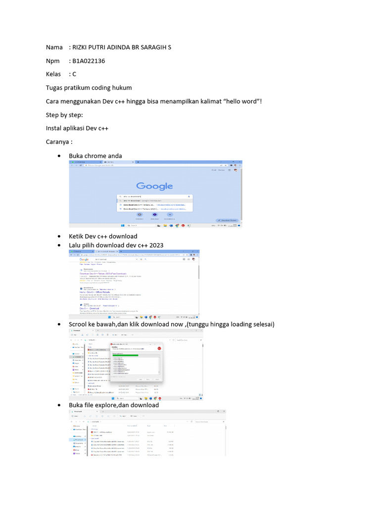 Tugas Coding Dev C Pdf 