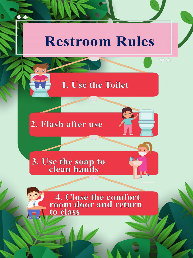 Restroom Rules | PDF