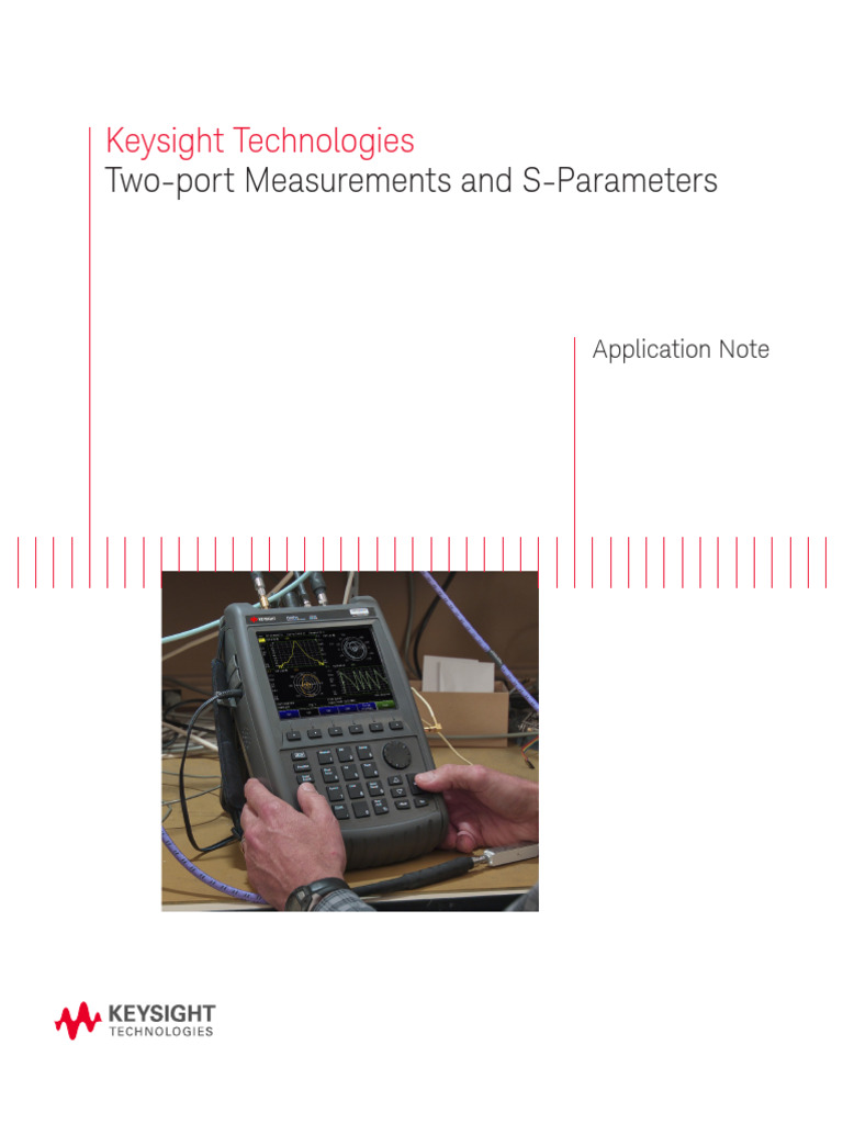Keysight - Two Port Measurements and S Paramenters | PDF