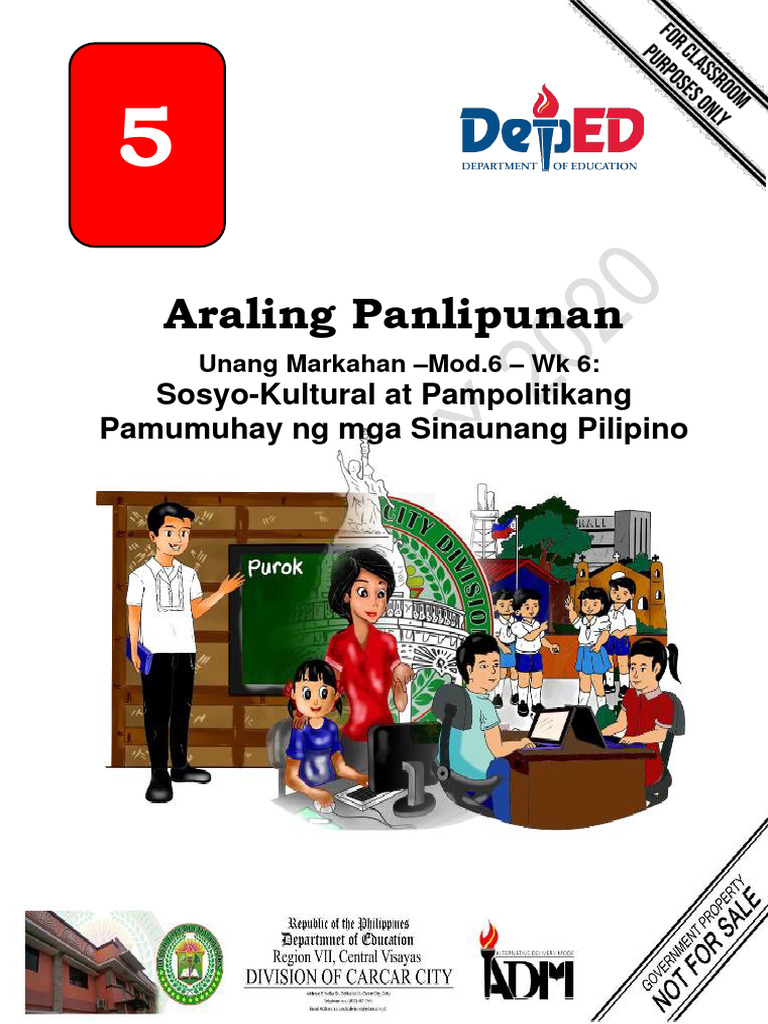 AP5 Q1 W6 M6 04october2021 MiralynV - Tellidua | PDF