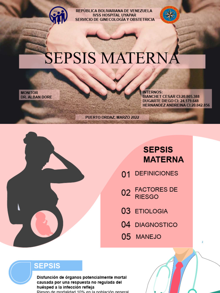 Sepsis Materna | PDF