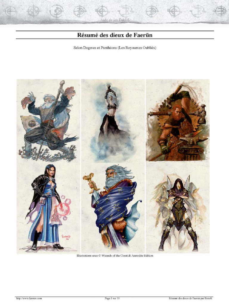 Pantheon dnd3 | PDF