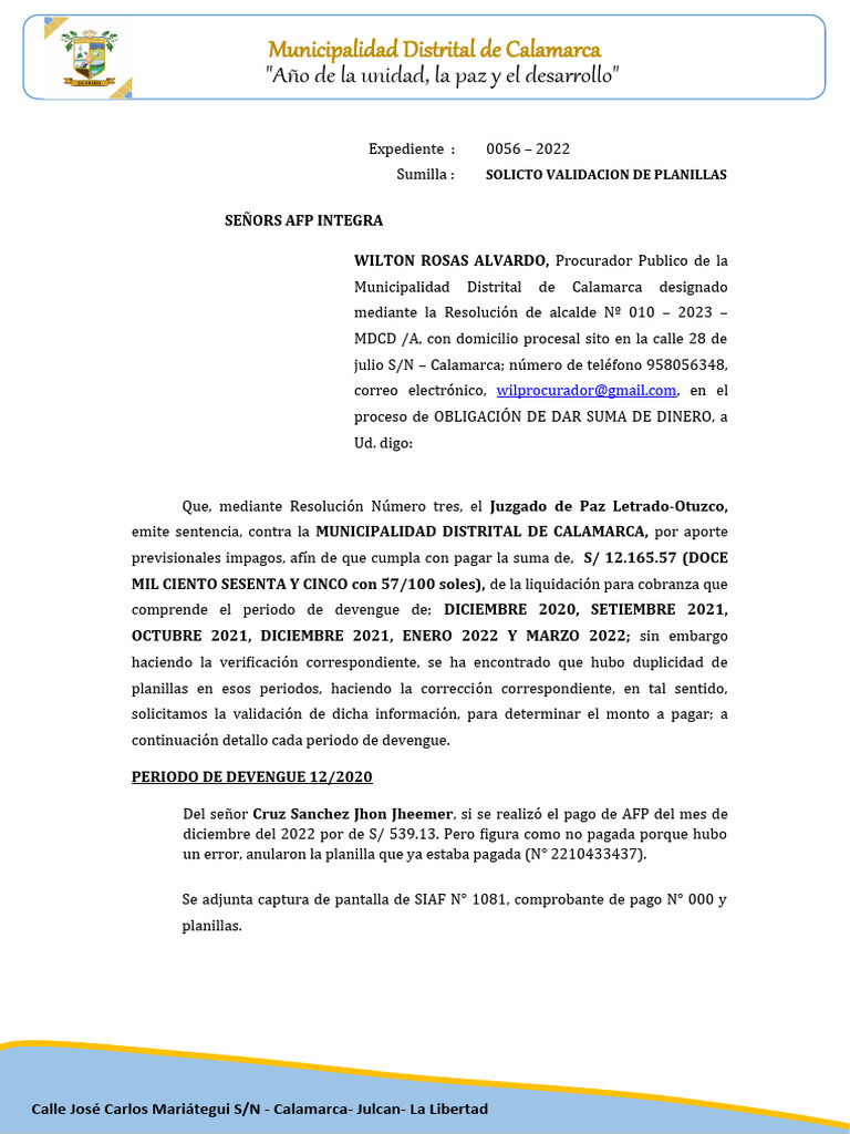 Afp Integra | PDF | Gobierno