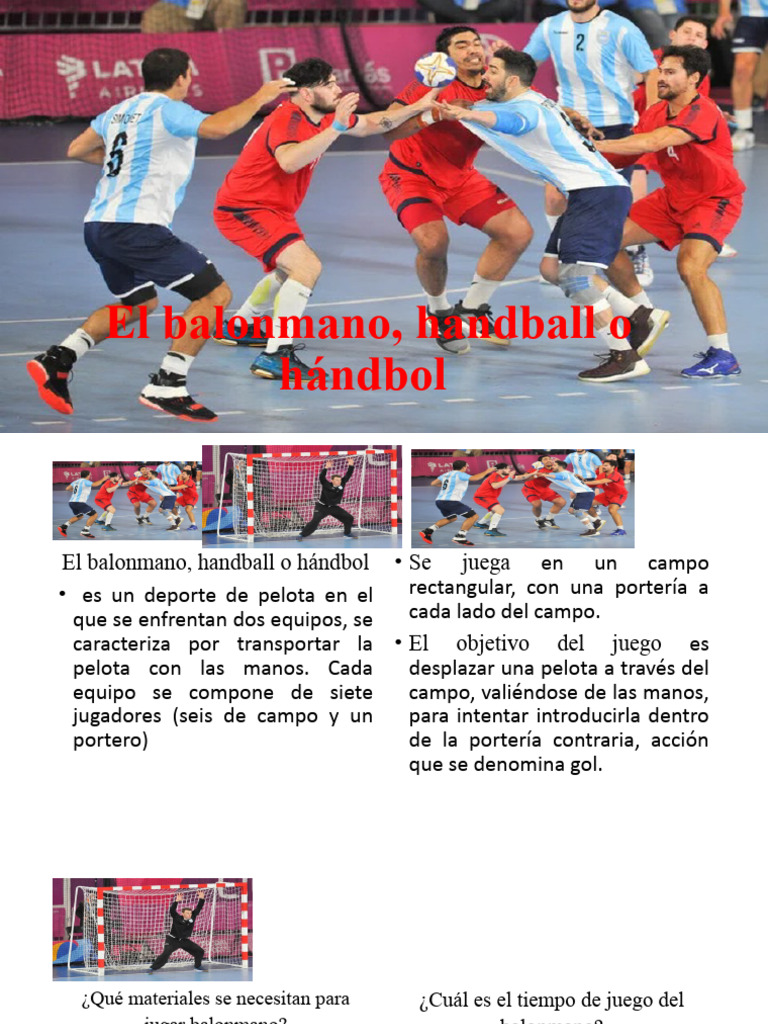 El Balonmano, Handball o Hándbol | PDF