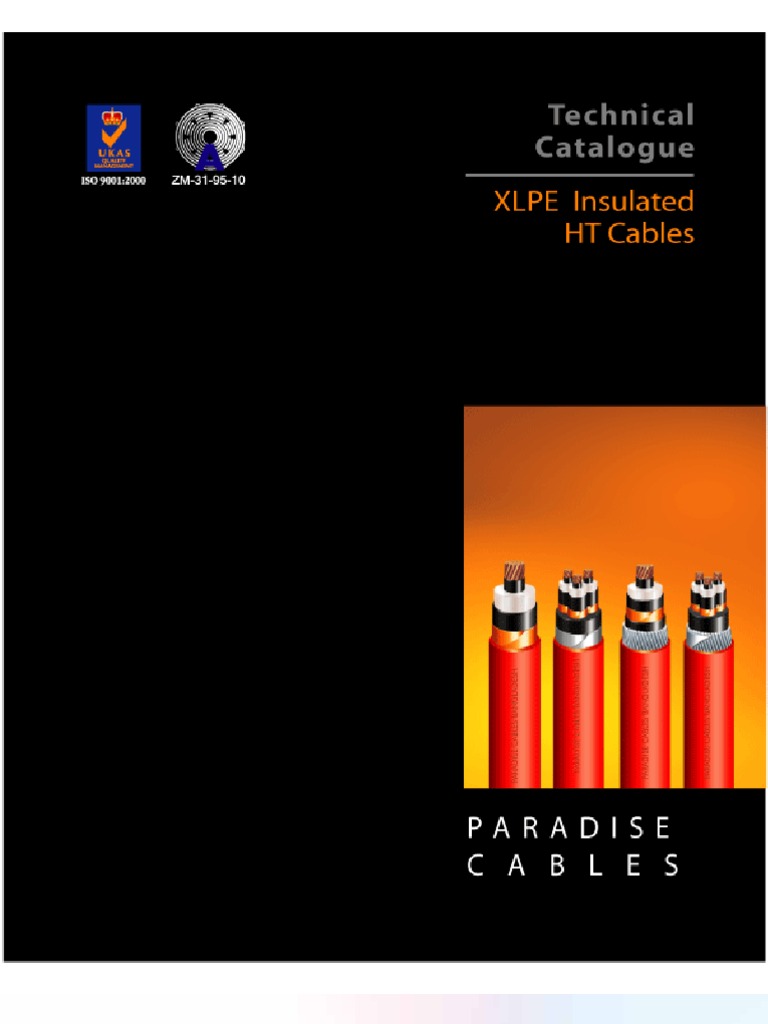 Technical Catalogue - XLPE Insulated HT Cables | PDF | Cable ...