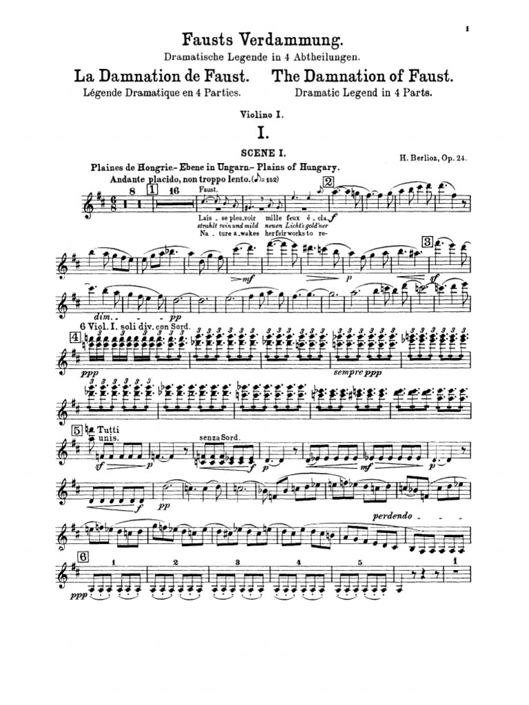 La Damnation de Faust Berlioz | PDF