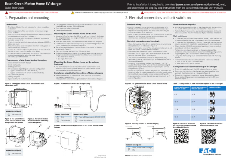 Eaton Green Motion Home Quick Start Guide en Us | PDF | Electrical ...