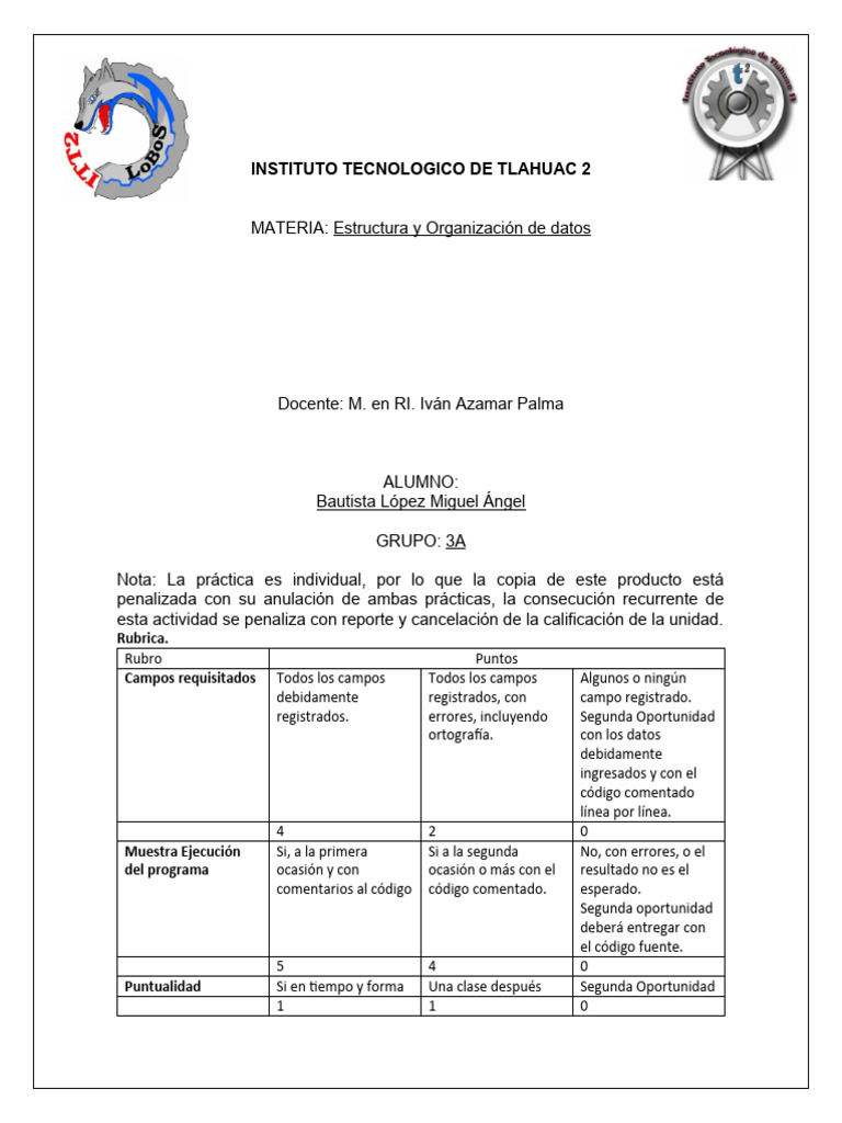 Practica 4 Cola Estática | PDF | Cola (tipo de datos abstractos) | Desarrollo de software